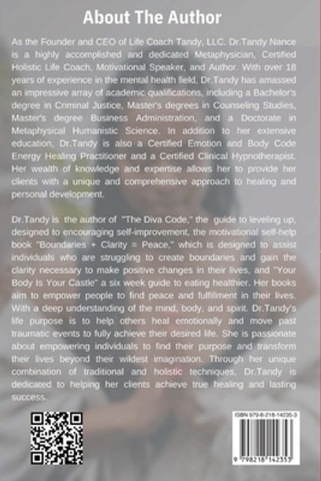 Boundaries+Clarity=Peace | Nance, Dr Tandy - 교보문고