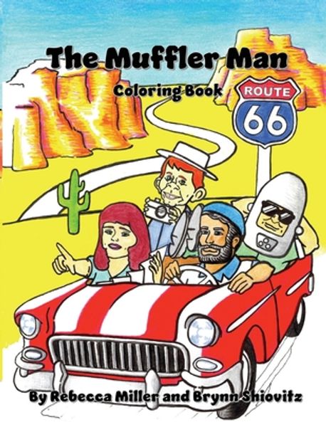 The Muffler Man Coloring Book | Shiovitz, Brynn W. - 교보문고