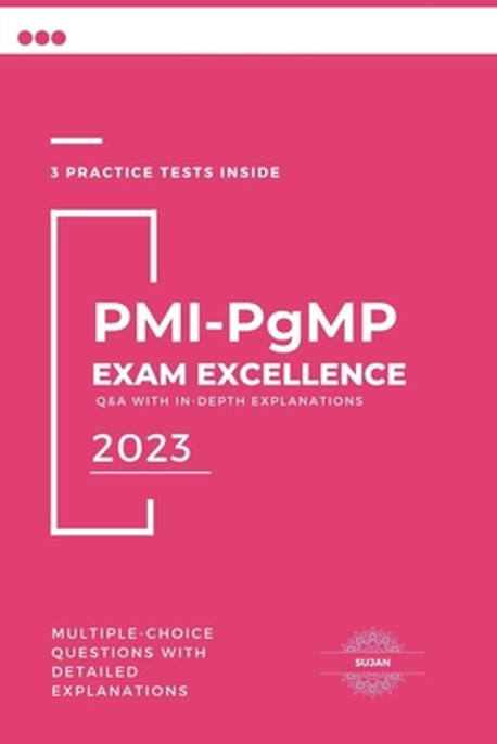 PMI-PgMP Exam Excellence | Sujan - 교보문고