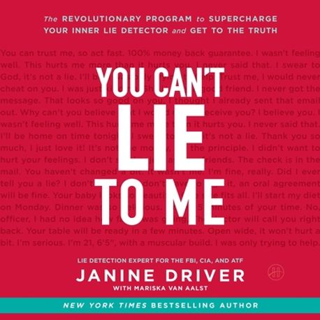 You Can't Lie to Me | Driver, Janine - 교보문고