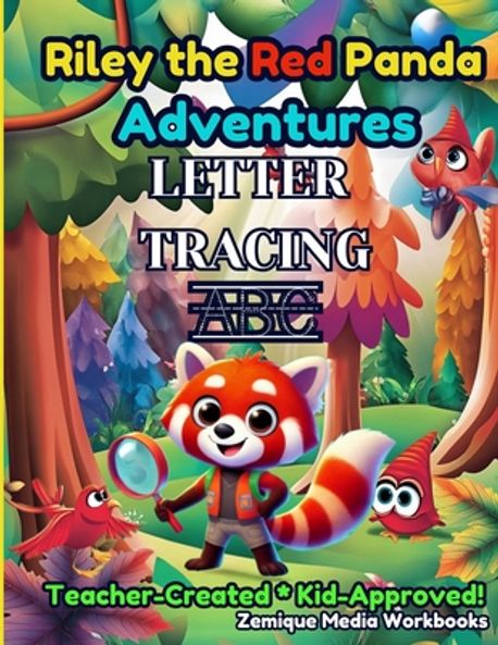 Riley the Red Panda Adventures Letter Tracing Book | Media, Zemique - 교보문고