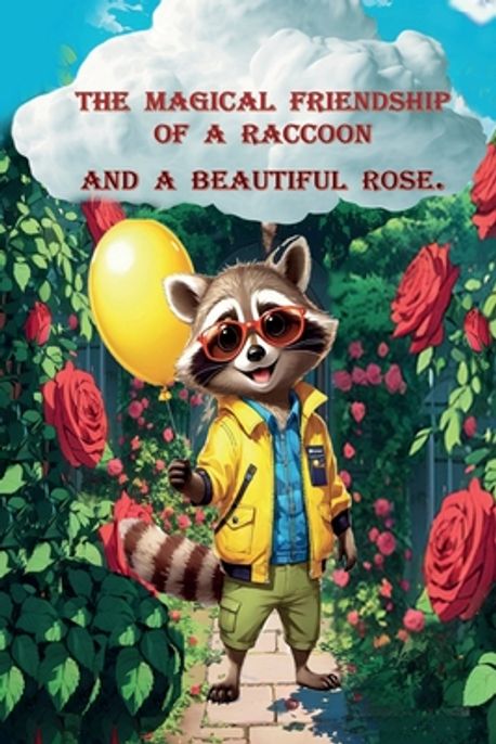 The magical friendship of a raccoon and a beautiful rose | Cernika ...