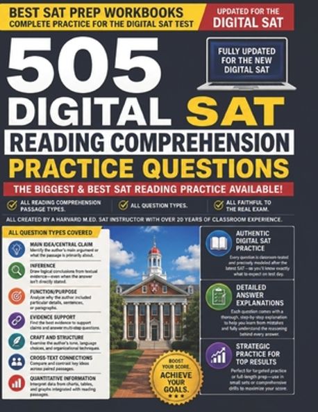 505 Digital SAT Reading Comprehension Practice Questions | Prep ...