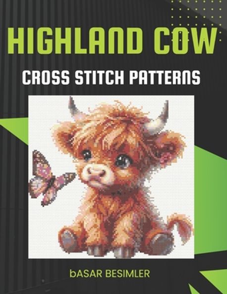 Highland Cow Cross Stitch Patterns | Besimler, Basar - 교보문고