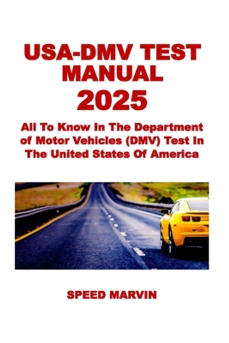 Usa-DMV Test Manual 2025 | Marvin, Speed - 교보문고