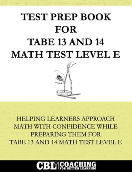 Test Prep Book for TABE 13 and 14 Math Test Level E | Better Learning ...