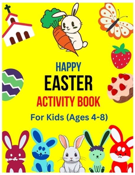 Happy Easter Activity Book for Kids Ages 4-8 | LLC, Hallaverse - 교보문고