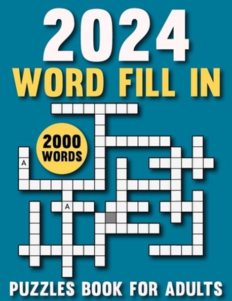 2024 Word Fill In Puzzles Book For Adults | F. McPhail, Helen - 교보문고
