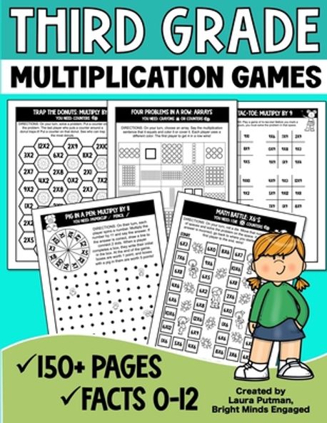 3rd Grade Multiplication Games | Putman, Laura - 교보문고