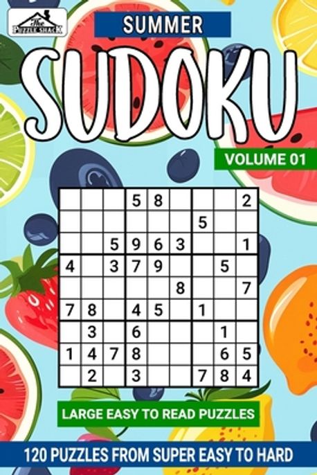 Summer Sudoku Super Easy to Hard | Shack, Puzzle - 교보문고
