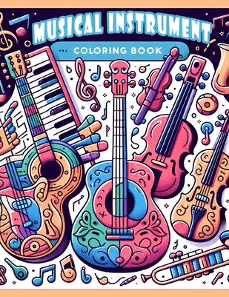 Musical Instrument Coloring Book | Powers Art, Roger - 교보문고