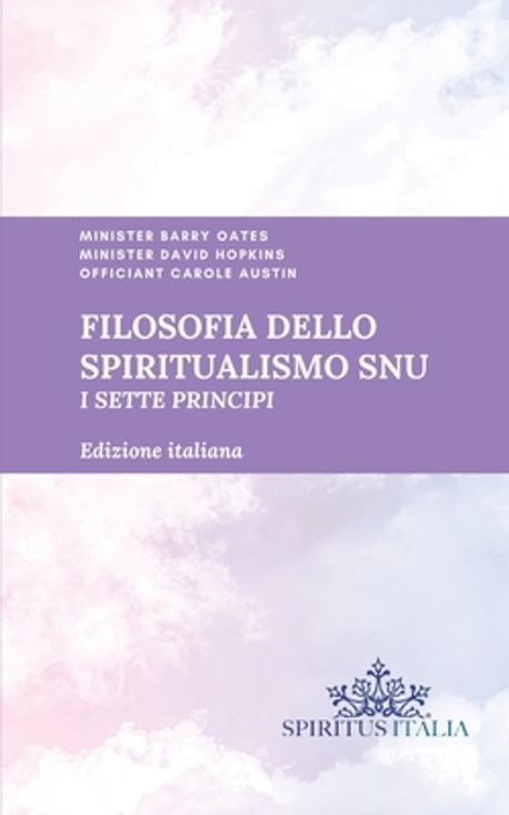 Filosofia dello Spiritualismo SNU | Oates, Barry - 교보문고