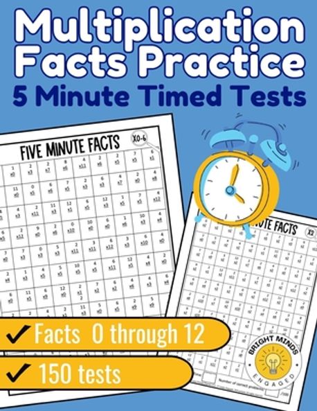Multiplication Facts Practice 5 Minute Timed Tests | Putman, Laura - 교보문고