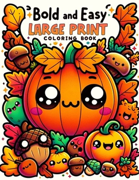 Bold And Easy Large Print Coloring book | Nichols Art, Darrin - 교보문고