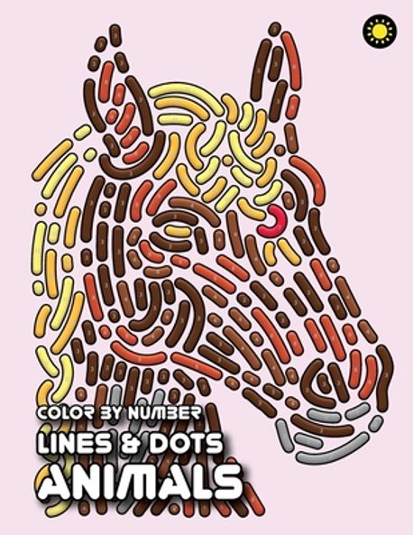 LINES & DOTS Color By Number | Drawing, Sunlife - 교보문고