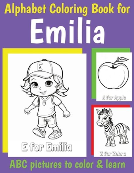 Emilia Personalized Coloring Book | Of, My Little Book - 교보문고