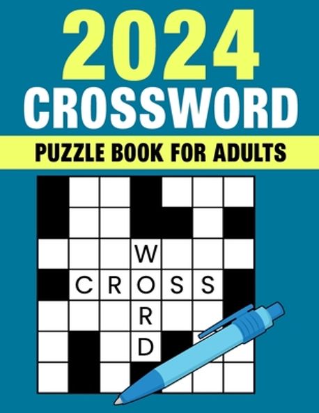 2024 Crossword Puzzle Book For Adults | P. Lucas, Erin - 교보문고