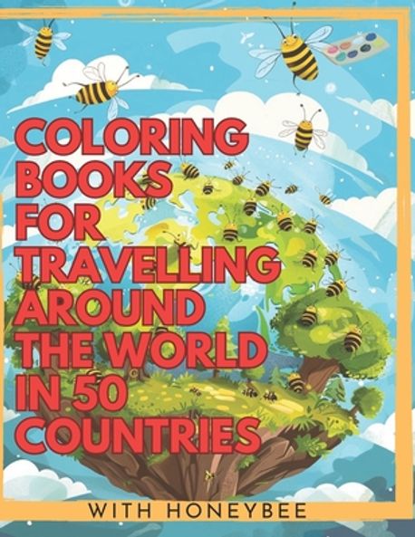 Coloring books for travelling around the world in 50 countries | Jung ...