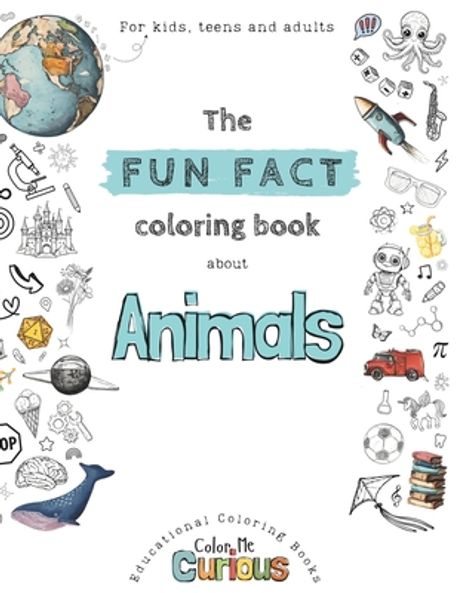 The Fun Fact Coloring Book about Animals | Artwortsy - 교보문고