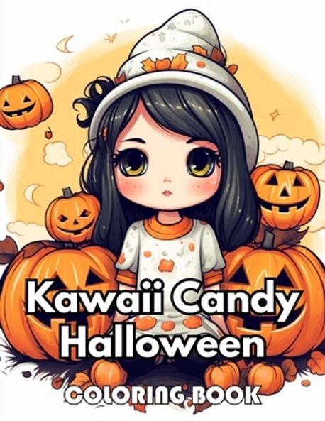 Kawaii Candy Halloween Coloring Book | Cassin, Cruz - 교보문고