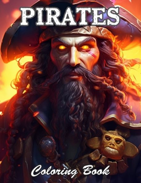 Pirates Coloring Book for Adults | Jolly, Natasa - 교보문고