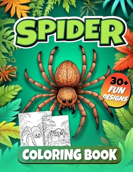 Spider Coloring Book | Press, Tantrumasin - 교보문고