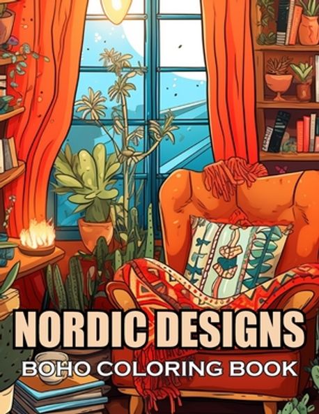 Nordic Designs Boho Coloring Book | Bim, Phepa - 교보문고