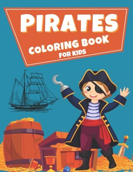 Pirates Coloring book for kids | Hul, Vita - 교보문고