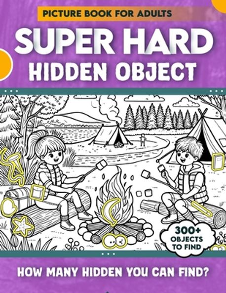 Hidden Object Super Hard Picture Book For Adults | Finds, Wonder - 교보문고