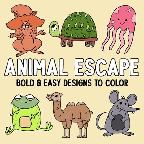 Animal Escape | Hue Coloring - 교보문고