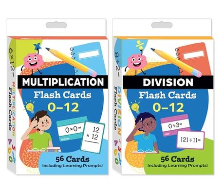 Multiplication & Division Flash Card 2-Deck Set | Teacher Created ...