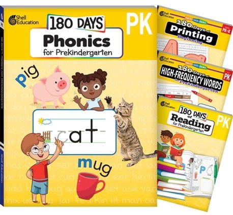 180 Days(tm) Phonics, High-Frequency Words, Reading, and Printing ...