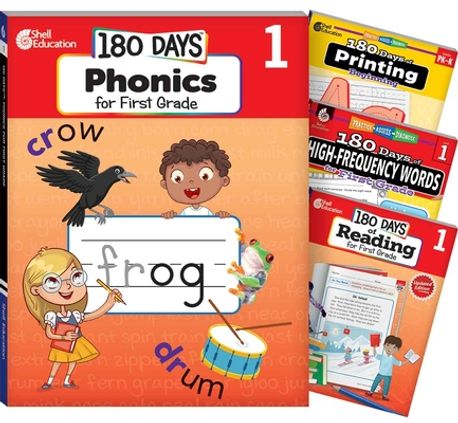 180 Days(tm) Phonics, High-Frequency Words, Reading 2nd Edition, and ...