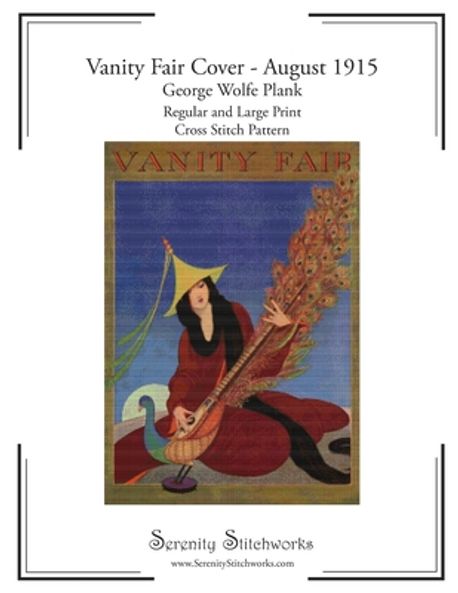 Vanity Fair Cover - August 1915 Cross Stitch Pattern - George Wolfe ...
