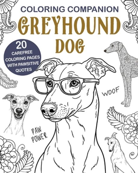 Coloring Companion Greyhound Dog | Store, Paperland Online - 교보문고
