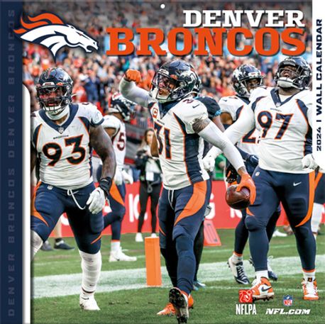 Denver Broncos 2024 12x12 Team Wall Calendar | Turner Sports - 교보문고