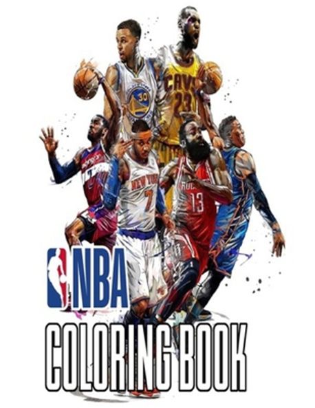Nba Coloring Book | Harris, Sienna - 교보문고