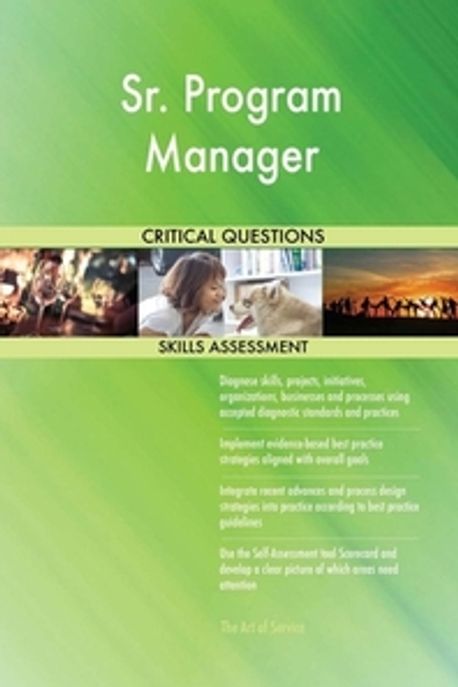 Sr. Program Manager Critical Questions Skills Assessment | Blokdyk ...