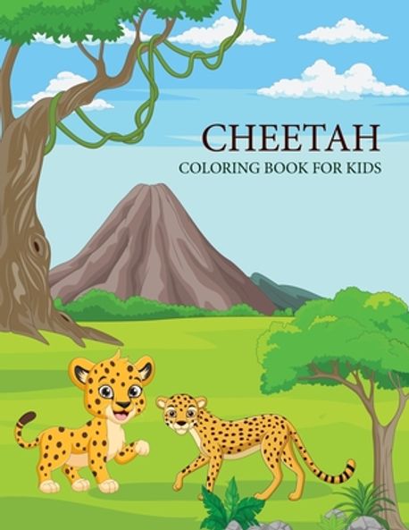 Cheetah Coloring book For Kids | Press, Cheetah Book - 교보문고