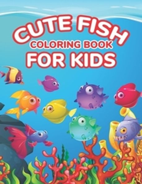Cute Fish Coloring Book For Kids | Mh Design Books - 교보문고