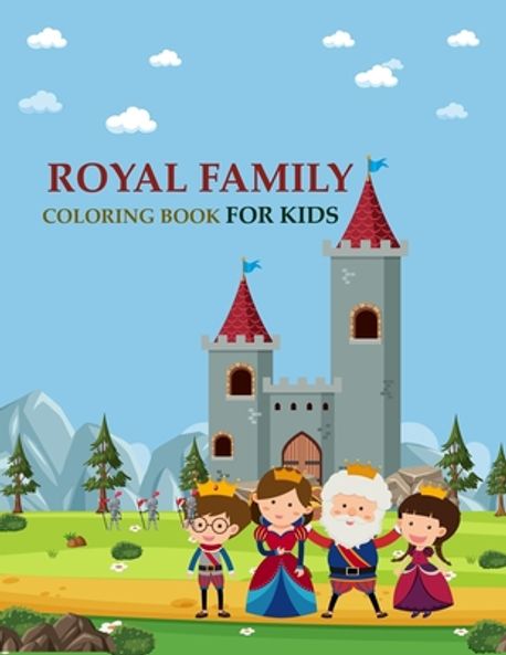 Royal Family Coloring Book For Kids | Coloring Press, Bibi Royal Family ...