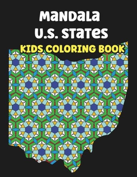 Mandala U.S. States Coloring Book for Kids | Sumone, Lady - 교보문고
