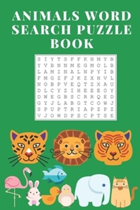 Animals Word Search Puzzle Book | Puzzle, Word - 교보문고