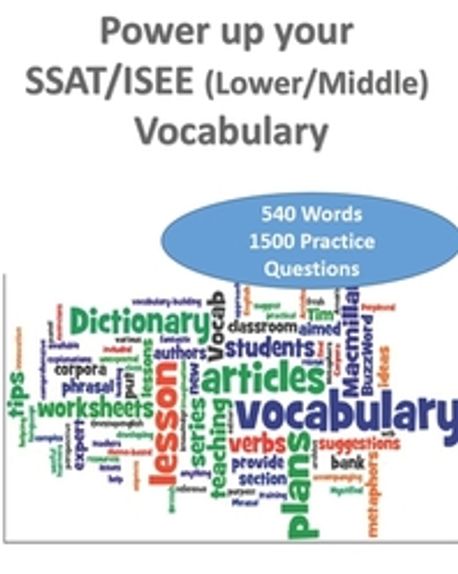Power up your SSAT/ISEE (Lower/Middle) Vocabulary | Justine, Jay - 교보문고