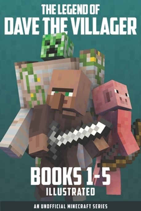 The Legend of Dave the Villager Books 1-5 Illustrated | Villager, Dave ...