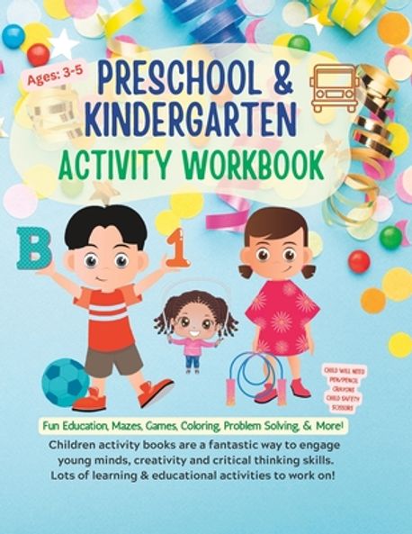 Preschool Kindergarten Activity Book | Bennett, Jennifer V. - 교보문고