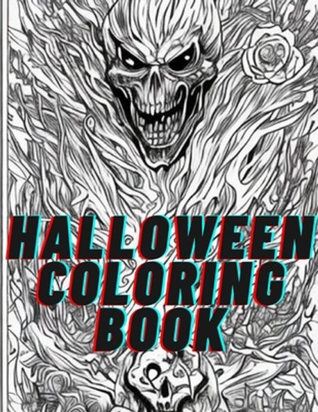 halloween coloring book | Ramsdell, Jason - 교보문고