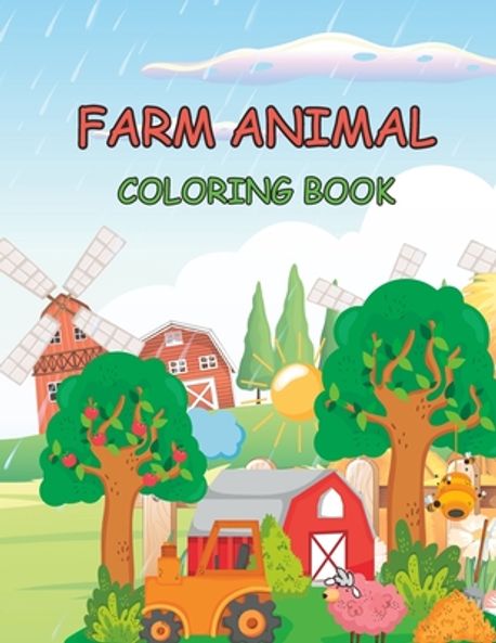 Farm Animal Coloring Book For Kids | Kumar, Anish - 교보문고