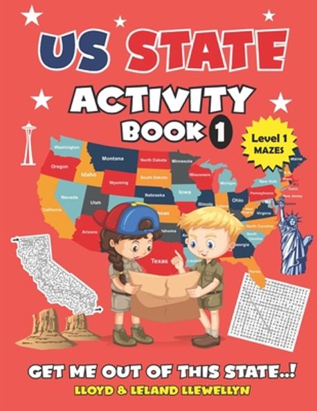 US State Activity Book #1 | Llewellyn, Leland Ladell - 교보문고