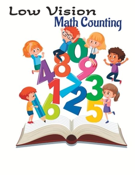 Low Vision Math Counting Activity Book | Sanders, Elizabeth - 교보문고